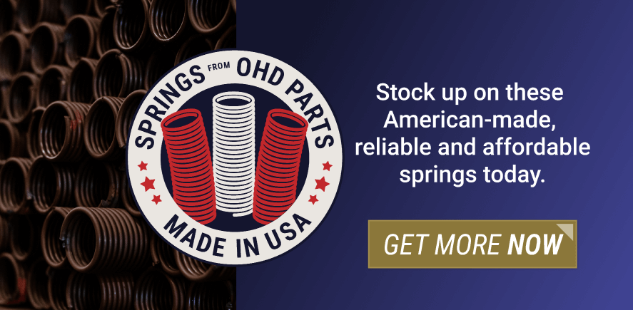 About OHD Parts | Why Choose Us for Garage Door Parts